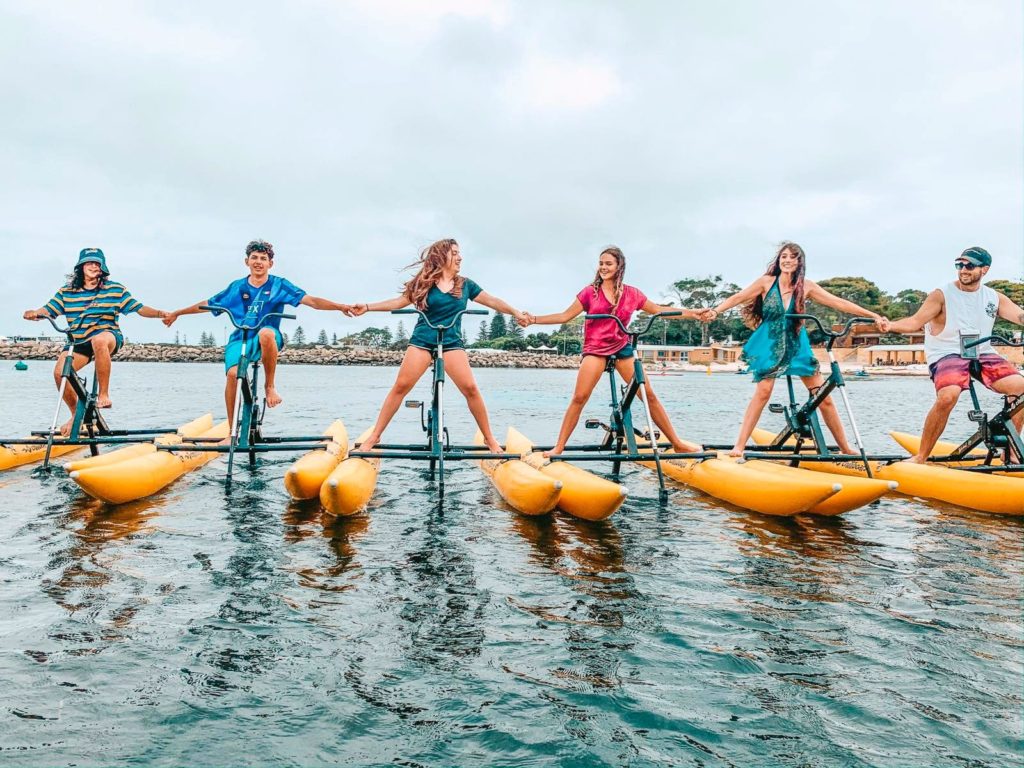 Perth Waterbike adventure experience! Book your tour on the Swan River.